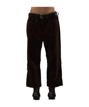 R13 Corduroy Trousers - Dark Chocolate