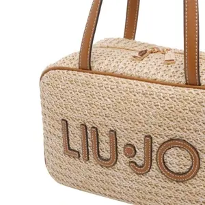 Liu Jo Logo Paneled Shoulder Bag