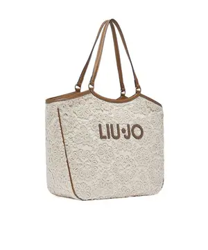 Liu Jo Logo Lace Tote Bag