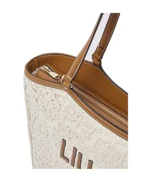 Liu Jo Logo Lace Tote Bag