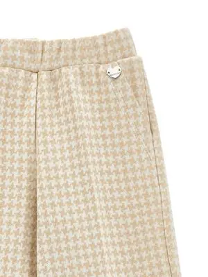Monnalisa Knitted Palazzo Trousers
