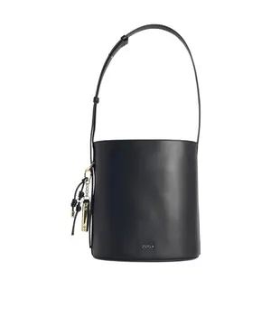 Furla Mini Bucket Shoulder Bag - Black