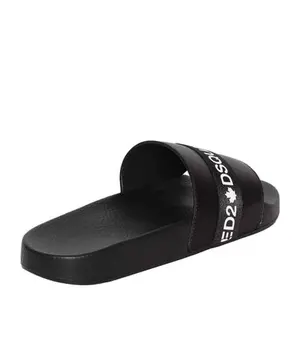 Dsquared2 Logo Almond Toe Sliders
