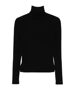 P.a.r.o.s.h Cut Out-detail Sweater - Black