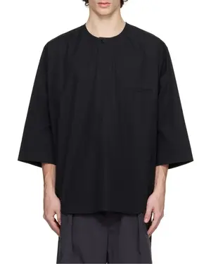 LEMAIRE Henley Button Shirt