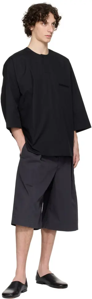 LEMAIRE Henley Button Shirt
