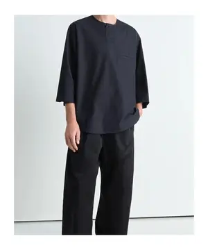 LEMAIRE Henley Button Shirt