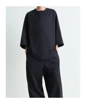 LEMAIRE Henley Button Shirt