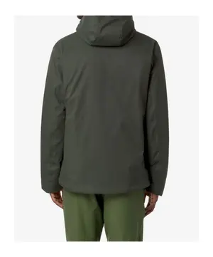 K-WAY Jacko" Hooded Twill Jacket - Green