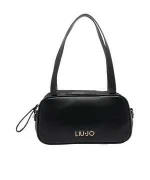 Liu Jo Logo Shoulder Bag - Black