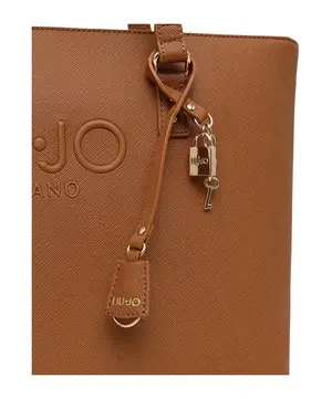 Liu Jo Embossed Padlock Shoulder Bag