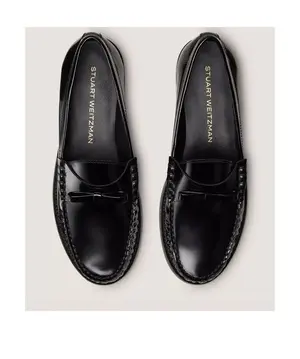 STUART WEITZMAN Round Head Loafer Shoes