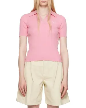 Maison Kitsuné Fox-motif T-shirt