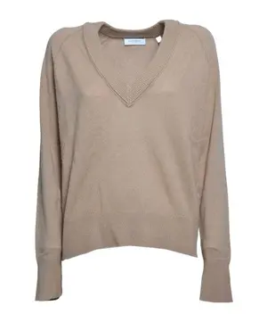 Equipment Madalene Knitted Jumper - Nude