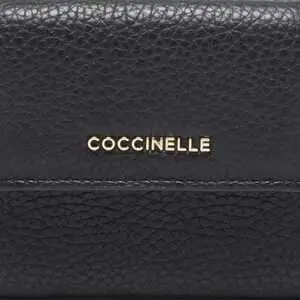 COCCINELLE Logo Lettering Tri-fold Wallet