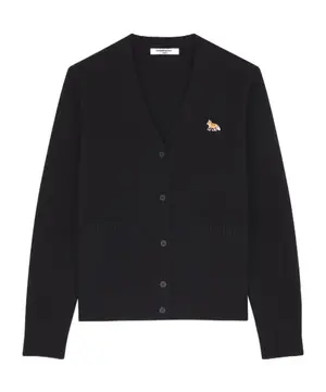 Maison Kitsuné Baby Fox Patch Knit Cardigan