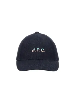 A.p.c. X Asics Charlie Baseball Cap - Black