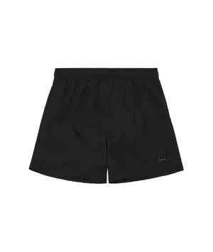 Armani Exchange Logo-patch Swim Shorts - Black