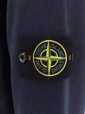Stone Island Logo Patch Crewneck Sweatshirt