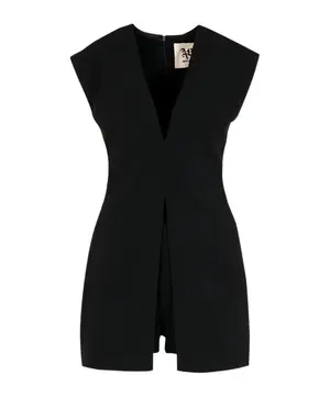 ANIYE BY V-neck Jumpsuit - Black
