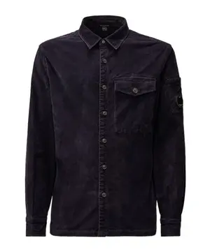 C.P. COMPANY Lens-detail Shirt - Black