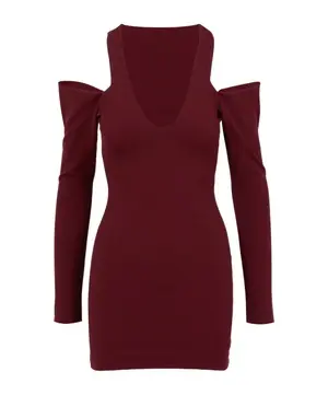 ANIYE BY Long Sleeve Dress - Brown