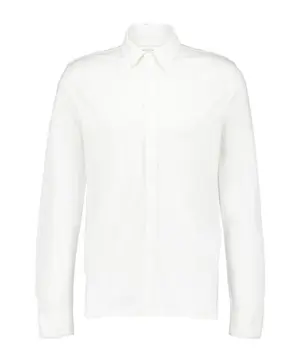 Majestic Filatures Round-neck Long-sleeve Shirt - White