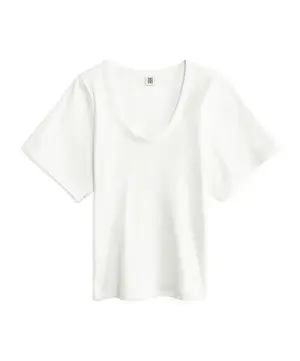 BY MALENE BIRGER Lunai T-shirt - Soft White