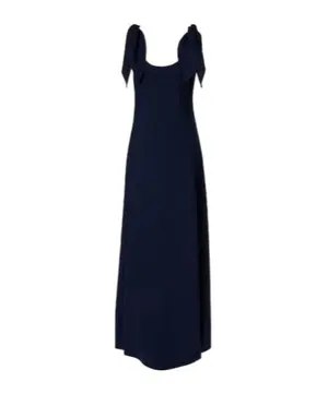 Oscar De La Renta Wool-blend Gown - Black