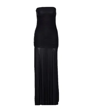 ANIYE BY Strapless Maxi Dress - Black