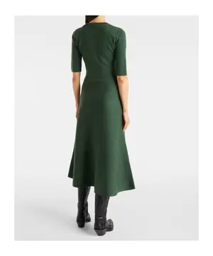 Gabriela Hearst Round Neck Dress