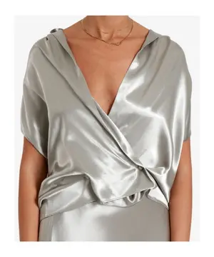 Alberta Ferretti Pleated Shirt