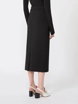 Sportmax Belt Midi Skirt