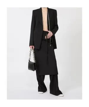 Sportmax Belt Midi Skirt