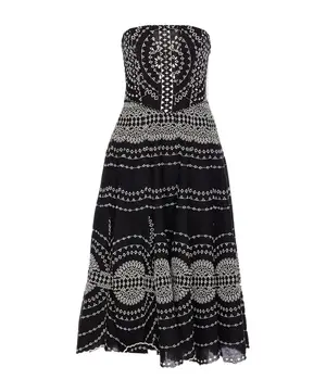 Charo Ruiz Ibiza Strapless Midi Dress
