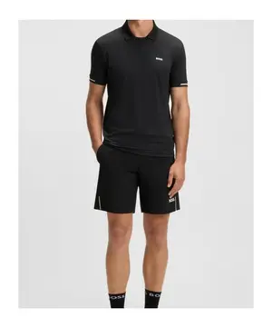Hugo Boss Modern Placket Stretch Mesh Polo Shirt