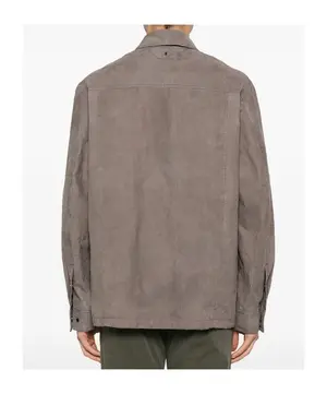 SALVATORE SANTORO Long Sleeve Casual Jacket