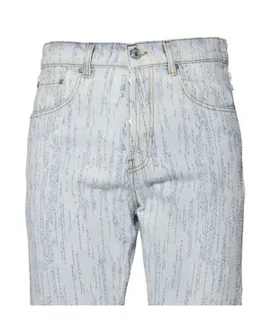 MSGM Stitch Detailed Straight-leg Jeans