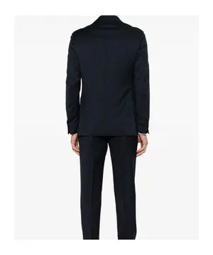 LARDINI Single-breasted Patch-pocket Blazer