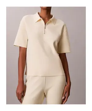 Calvin Klein Half Zip Polo T-shirt