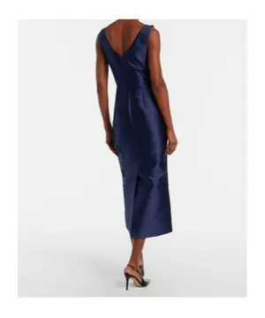 Erdem Embellished Midi Dress