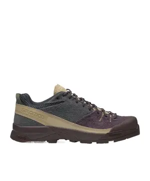 SALOMON X-alp Suede Lace-up Sneakers