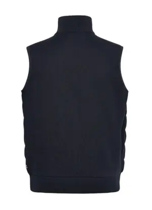 Hugo Boss High-necked Sleeveless Cotton Coat