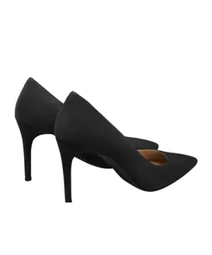 STUART WEITZMAN Power 85" Pointed Toe Stiletto Pumps - Black