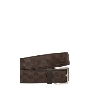 Orciani Woven Leather Belt