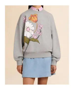 Marni Melodia Floral Printed Sweatshirt