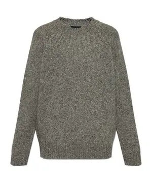 A.p.c. Harris Crewneck Knitted Jumper - Gray