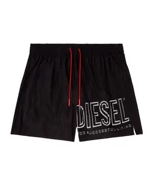 DIESEL® Olympic-34-d-core Mid-length Swim Shorts - Black