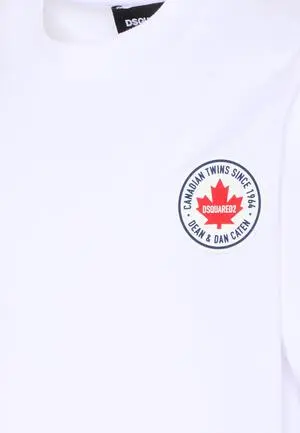 Dsquared2 Short-sleeve Logo-patch T-shirt