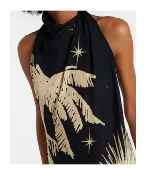 Johanna Ortiz Musical Flower" Silk Maxi Dress